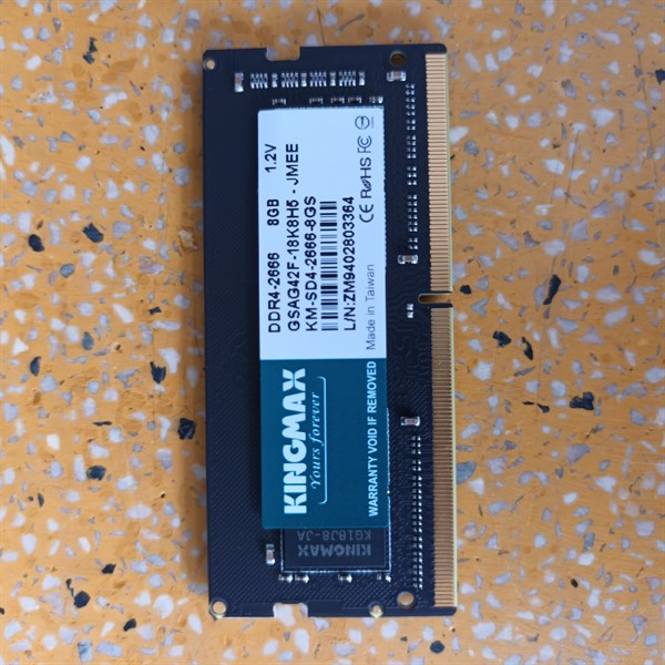 Ram 8Gb/2666 DDR4 Kingmax Notebook - Tin Học Tuyết Sơn